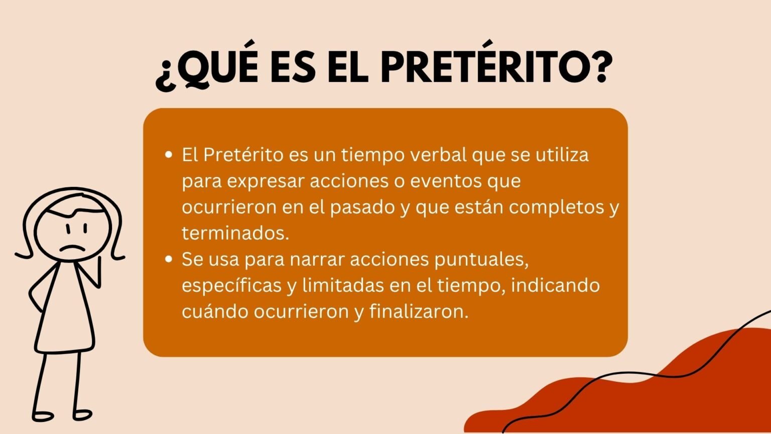 El pretérito – Uso y ejemplos – Docenteca
